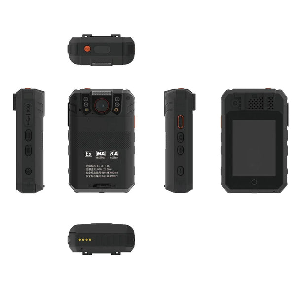 Explosion-proof 4G Body Cam 4K Intrinsic Safety Ex MA KA Compliance ...